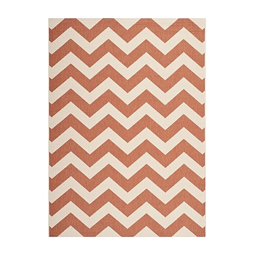 Click here for Safavieh Courtyard CY6244 Terracotta and Beige 53... prices