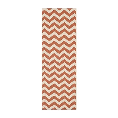 Click here for Safavieh Courtyard Collection Cennetig Chevron Ind... prices