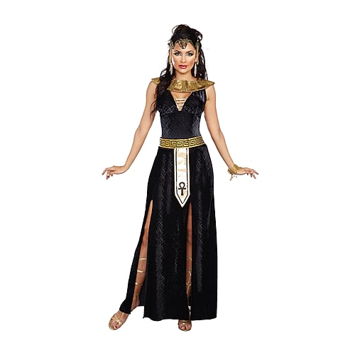 Click here for Womens Exquisite Cleopatra Costume  Medium  Black prices