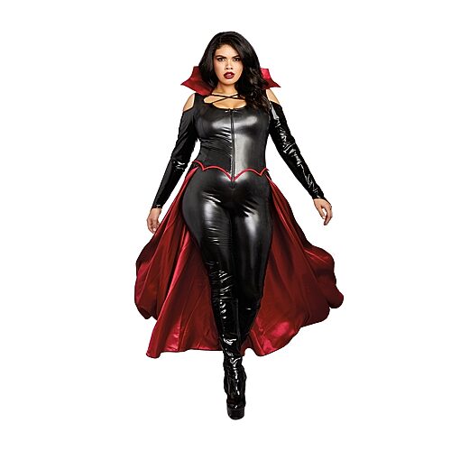 Click here for Womens Plus Princess Darkness Costume  2x  Black prices