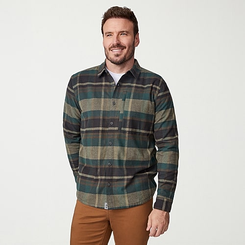 Click here for Free Country Mens Easywear Ii Fleece Lined Flannel... prices