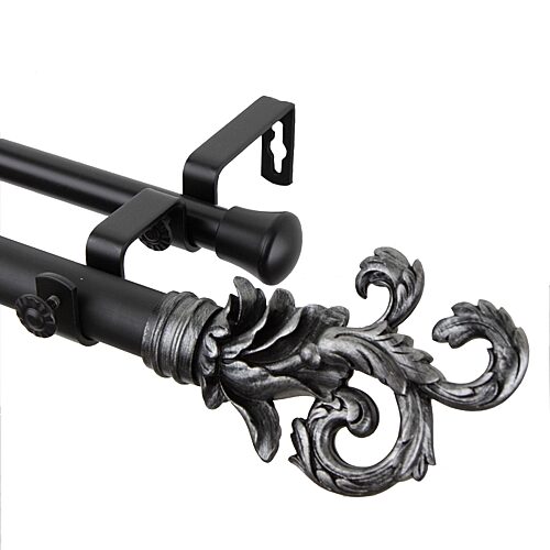 Click here for Rod Desyne Plume 1 Adjustable Double Curtain Rod... prices