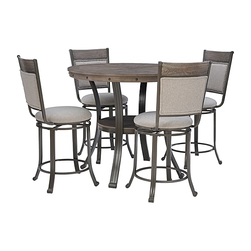 Click here for Firview 5 PC Counter Height Dining Set  One Size... prices