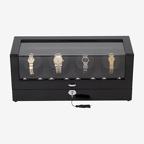 Click here for Madison Burke Langdon Gloss Watch Winder - Black prices