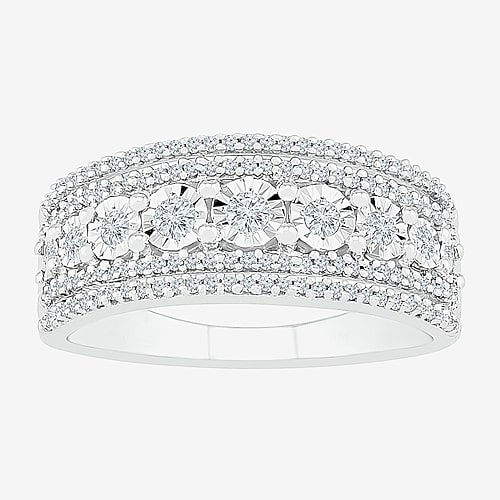Click here for Womens 2MM 1/3 CT. T.W. Natural White Diamond Ster... prices