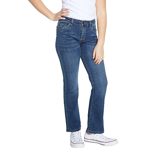 Click here for Levis Big Girls Mid-Rise Classic Bootcut Denim Jea... prices