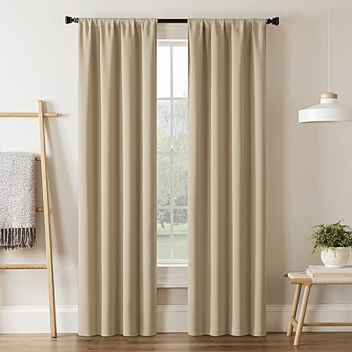 Click here for Eclipse Darrell Rod Pocket Blackout Single Curtain... prices