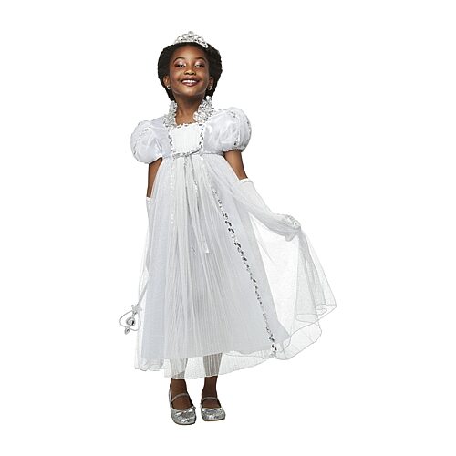 Click here for Little & Big Kid Girls White Princess 4-pc. Costum... prices