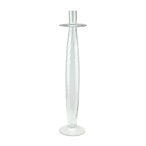 Click here for 20 Glass Swirled Taper Candle Holder  One Size  Mu... prices
