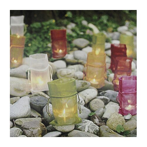 Click here for LED Lighted Flickering Garden Party Colorful Candl... prices