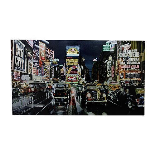 Click here for LED Lighted NYC Times Square and Classic Cars Canv... prices