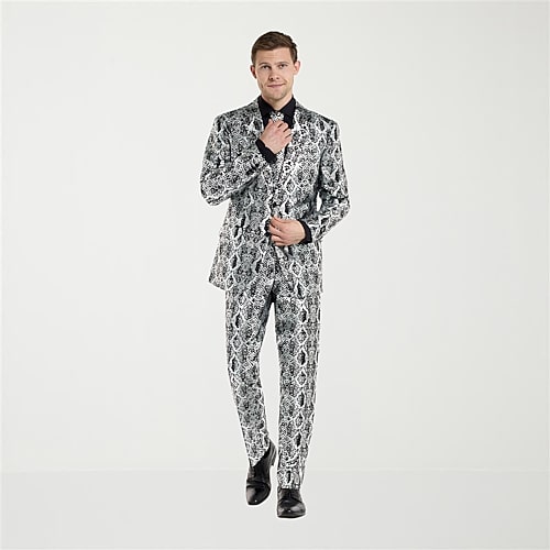 Click here for Opposuits Silver Snake Mens 3-pc. Suit Set  52 Reg... prices