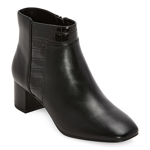Click here for east 5th Womens Sherman Block Heel Booties  10 Med... prices