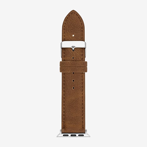 Click here for Apple Compatible Unisex Adult Brown Watch Band Fmd... prices