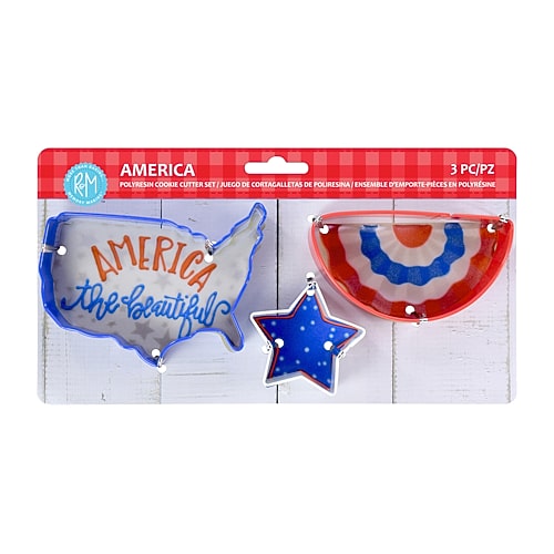 Click here for R&M International Llc America 3-pc. Cookie Cutters... prices
