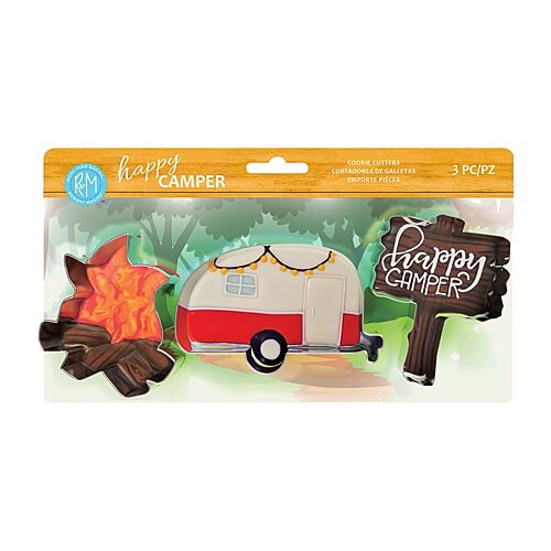 Click here for R&M International Llc Happy Camper 3-pc. Cookie Cu... prices
