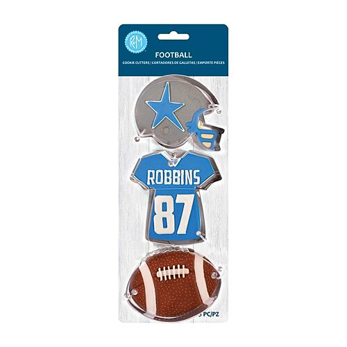 Click here for R&M International Llc Football 3-pc. Cookie Cutter... prices