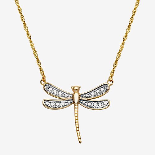 Click here for Sparkle Allure Dragonfly Womens White Diamond Acce... prices