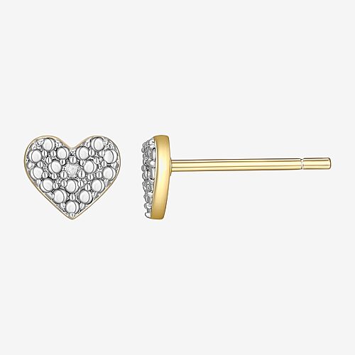 Click here for Sparkle Allure White Diamond Accent 5.1mm Heart St... prices