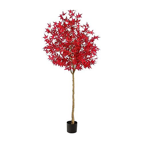 Click here for Nearly Natural 6ft Autumn Maple Fall Artificial Pl... prices