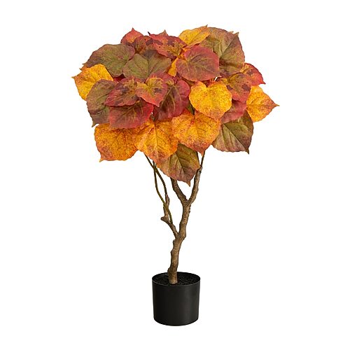 Click here for Nearly Natural 3ft Autumn Umbrella Ficus Artificia... prices