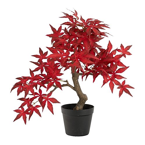 Nearly Natural Autumn Maple Bonsai  20 - Red