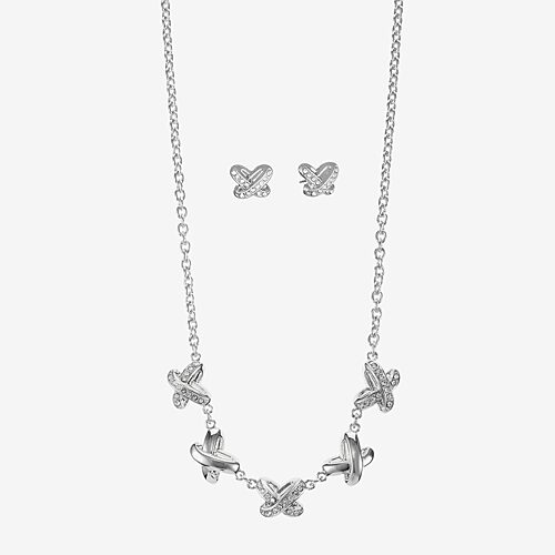 Click here for Liz Claiborne Collar Necklace And Stud Earring Wom... prices