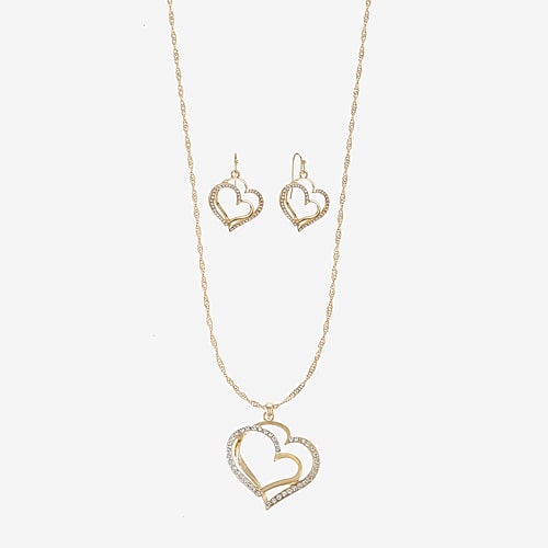 Click here for Liz Claiborne Pendant Necklace And Drop Earring Wo... prices