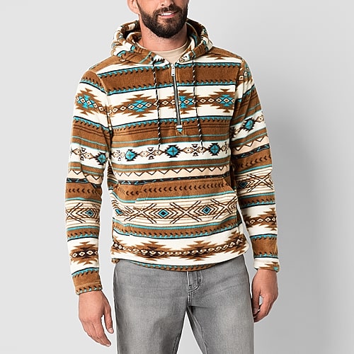 Click here for Victory 1/4 Zip Mens Fleece Hooded Lightweight Jac... prices