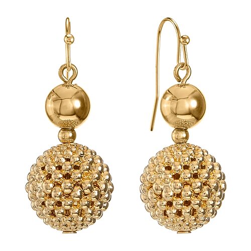 Click here for Liz Claiborne Drop Earrings  One Size  Yellow prices