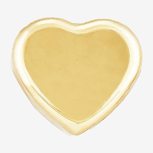Click here for Gold Opulence Womens 14K Gold 7mm Heart Single Ear... prices