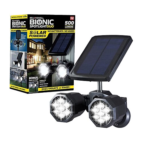 Click here for Bell + Howell Bionic Spotlight Duo Solar Powered M... prices