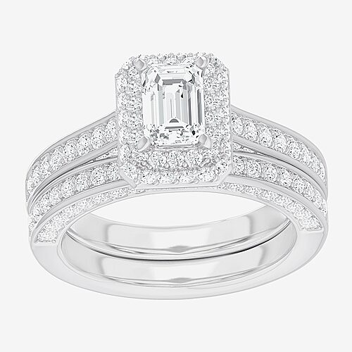 Click here for (G-H / Si1-Si2) Womens 1 7/8 CT. T.W. Lab Grown Wh... prices