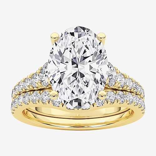 Click here for Grown Gorgeous (F  Vs2) Womens 3 5/8 Ct. T.W. Lab... prices