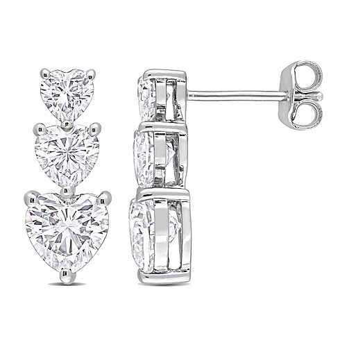 Click here for Womens 3 1/2 CT. T.W Lab Created White Moissanite... prices