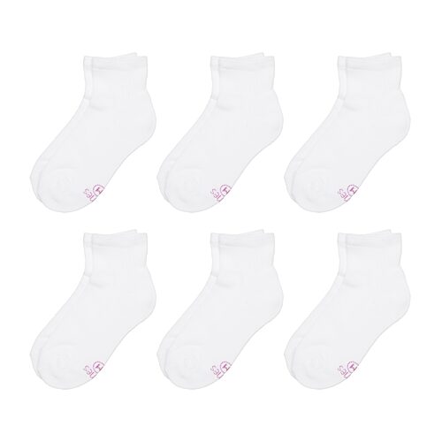 Click here for Girls Hanes Ultimate(R) 6pk. Ankle Socks prices