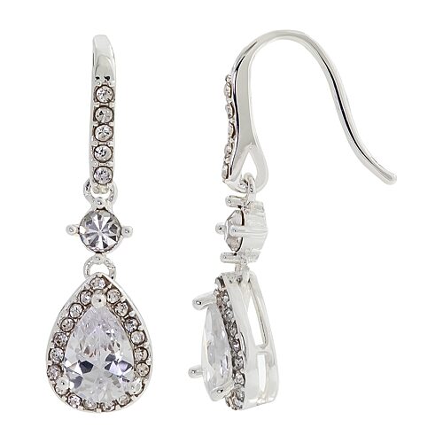Click here for Sparkle Allure Womens Cubic Zirconia Pure Silver O... prices