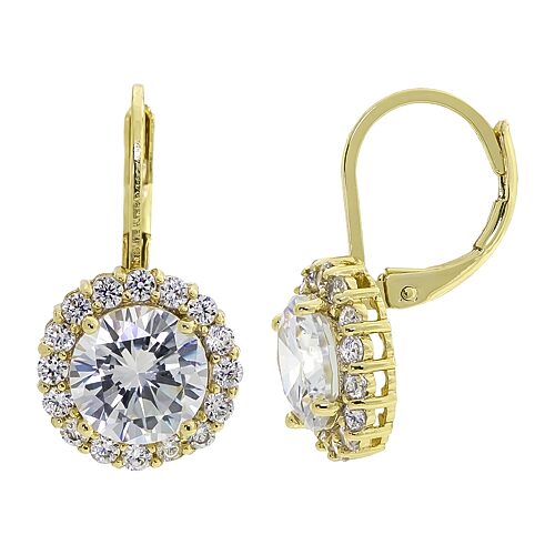 Click here for Sparkle Allure Womens Crystal 14K Gold Over Brass... prices