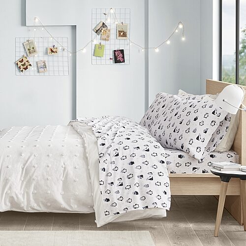 Click here for Intelligent Design Cozy Soft Print Flannel Deep Po... prices