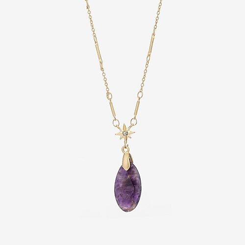 Click here for a.n.a Womens Pendant Necklaces  One Size  Purple prices