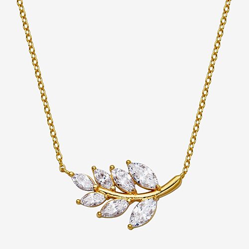 Click here for 18K Gold Over Sterling Silver Marquise Cubic Zirco... prices