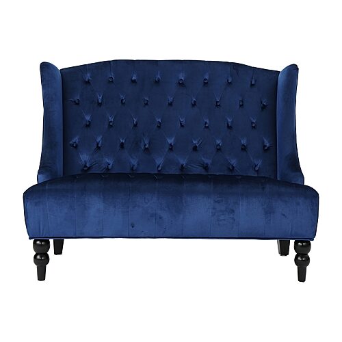 Click here for Leora Curved Slope-Arm Upholstered Loveseat  One S... prices