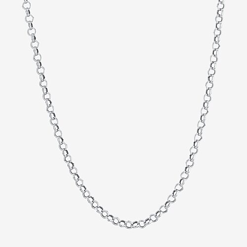 Click here for Silver Treasures Womens Sterling Silver 18 Inch Ro... prices