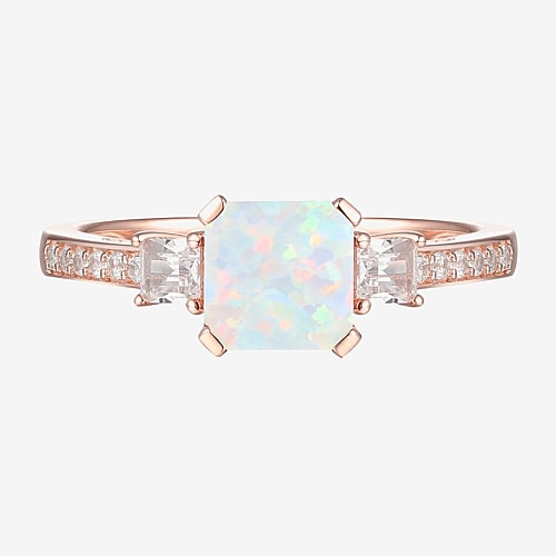 Click here for Womens Gemstone 14K Gold Over Silver Halo Delicate... prices