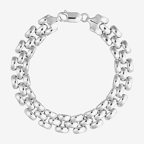 Click here for Athra Sterling Silver 7.5 Inch Hollow Panther Chai... prices