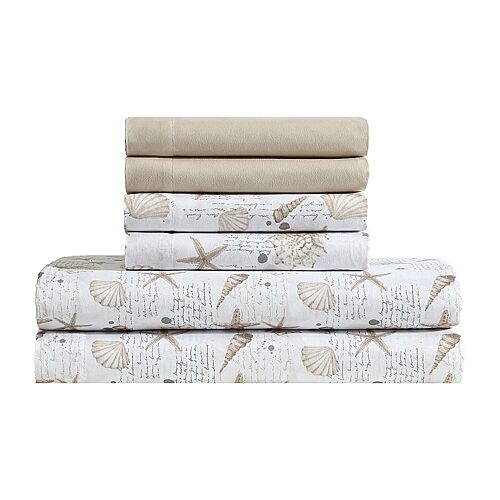 Click here for Caribbean Joe Cooling 6-Pc. Sheet Set  Full - Shel... prices