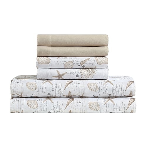 Click here for Caribbean Joe Cooling 6-Pc. Sheet Set  Full - Shel... prices