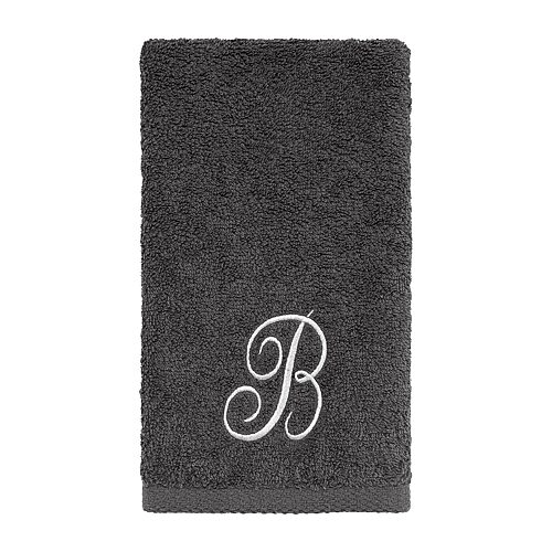 Click here for Avanti Monogram Initial Script Granite & Silver Fi... prices