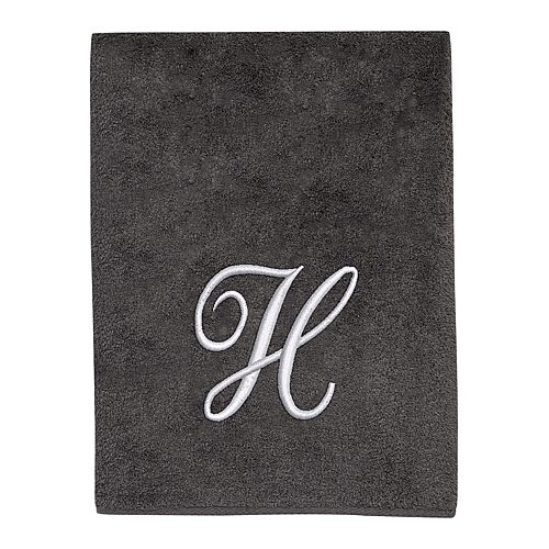 Click here for Avanti Monogram Initial Script Granite & Silver Ha... prices