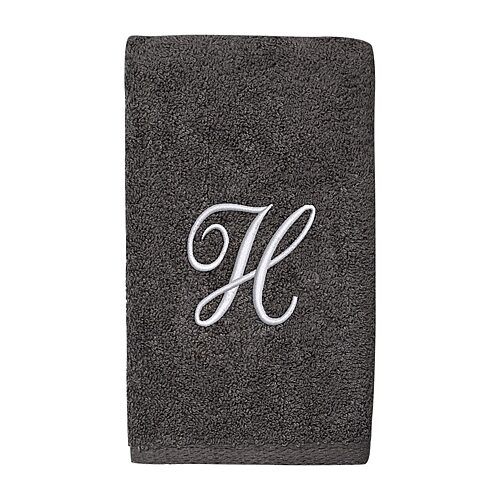 Click here for Avanti Monogram Initial Script Granite & Silver Ha... prices
